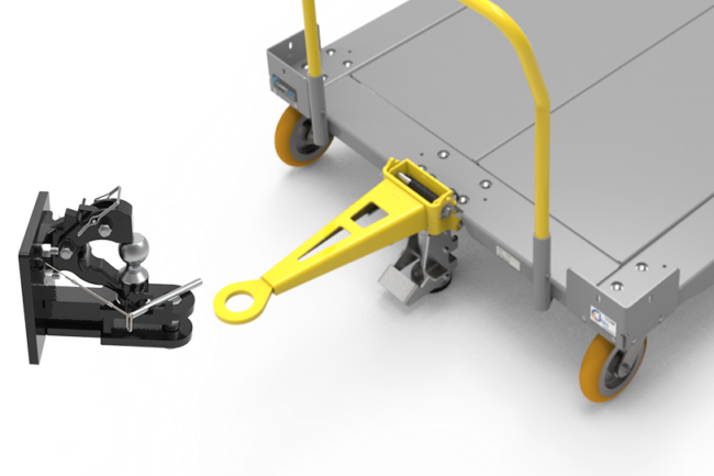 Tugger Cart Connection Methods