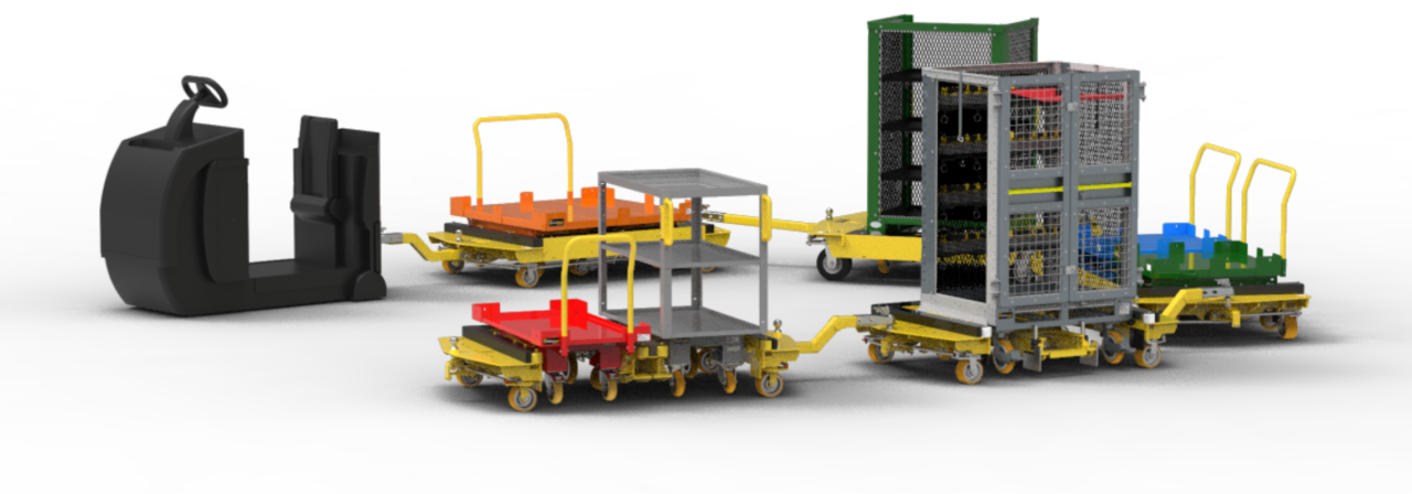 Autonomous Carts - CarryMatic Automated Cart Systems