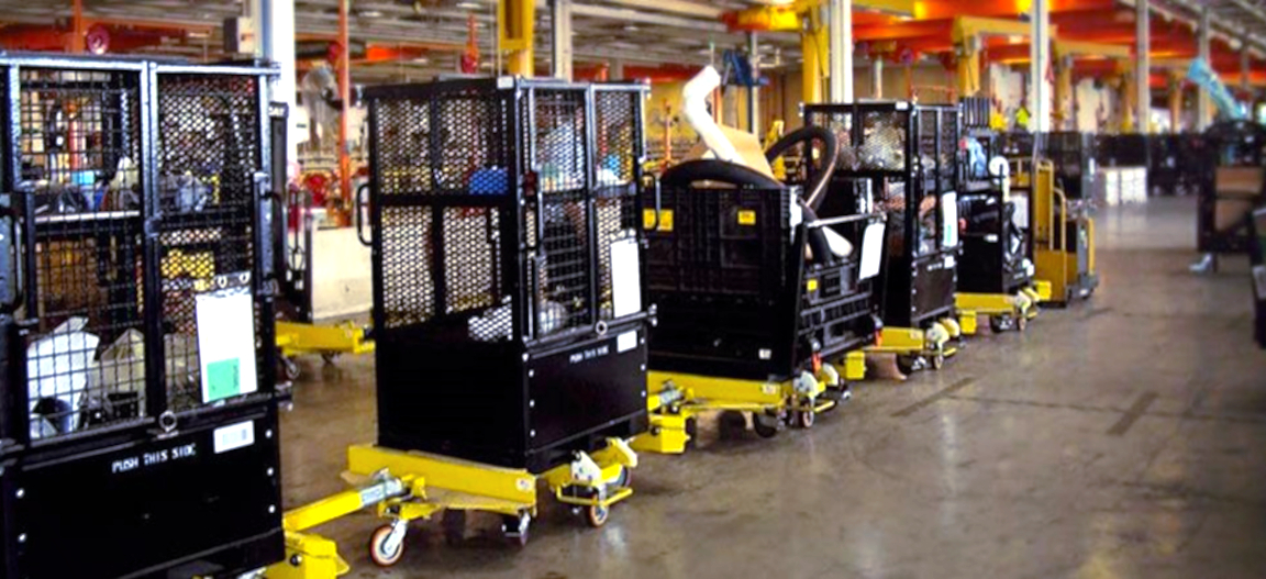 How Industrial Carts from JTEC Enhance Workplace Safety